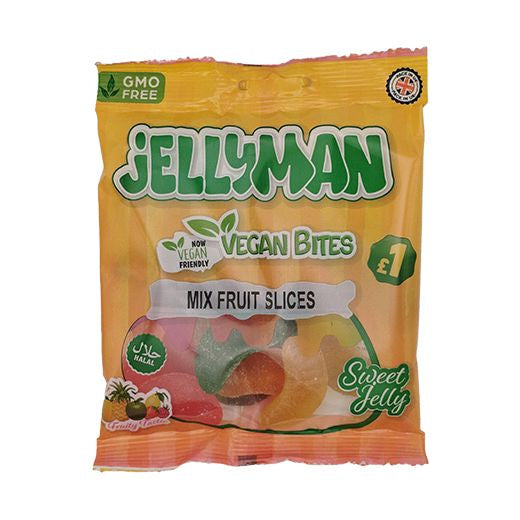 Jellyman Vegan Mix Fruit Slices 12 x 120g – Aytac Foods Wholesale