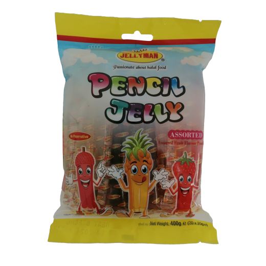 Jellyman Pencil Jelly 20x20g x20pcs – Aytac Foods Wholesale