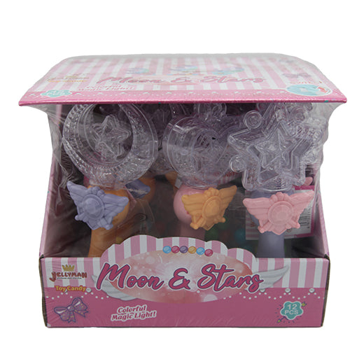 Jellyman Toys Moon & Stars With Gum Ball (12x10Gx12 PCS) – Aytac Foods ...