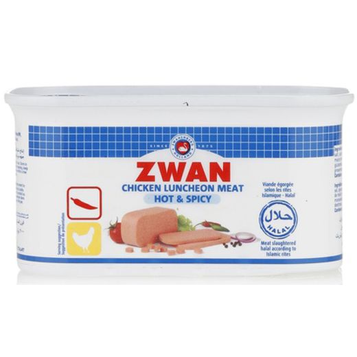 Zwan Chicken Luncheon Meat (Spicy) (12x200GR) – Aytac Foods Wholesale