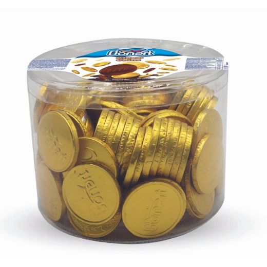 Jm Bonart (21) Choco Coin (Item 8622) , 24X50GR – Aytac Foods Wholesale