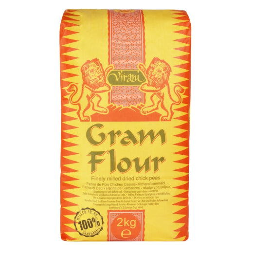 Virani Gram Flour (Besan) 2KG (8 Pack) – Aytac Foods Wholesale
