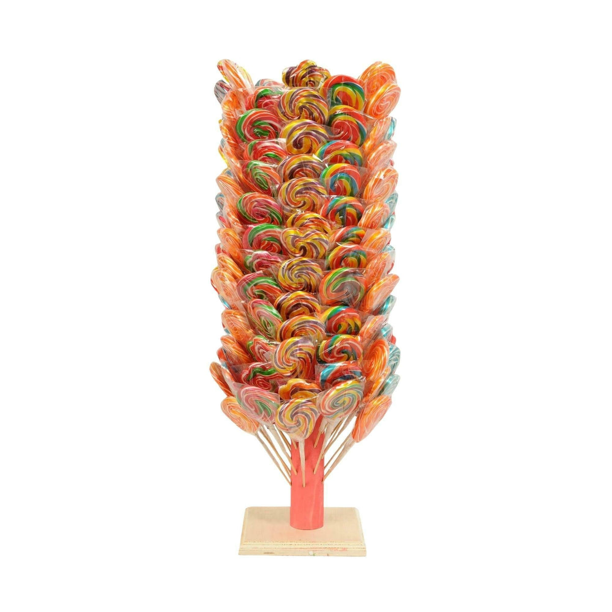 Candy Fox Lollipops With Wooden Stand-Mix 30 Gr X 120 Pcsx1 – Aytac ...