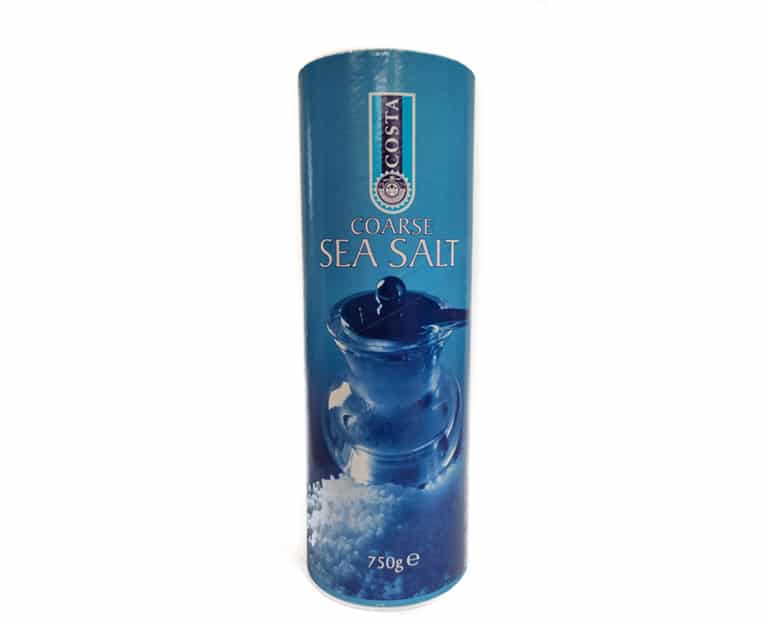 Costa Coarse Sea Salt 750Gx10 – Aytac Foods Wholesale