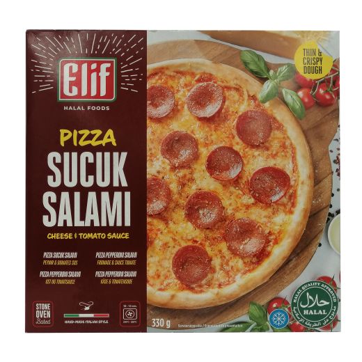 Elif Pizza With Sucuk Halal 330Gx11 – Aytac Foods Wholesale