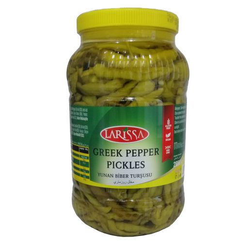 Larissa Pickles Greek Peppers / Yunan Biber 3000CCx6 – Aytac Foods ...