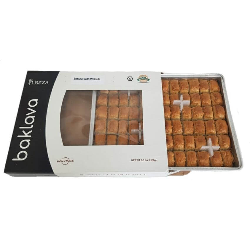 Lezza Baklava With Walnut 2.5KGx5 – Aytac Foods Wholesale