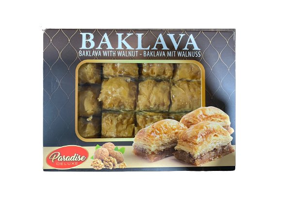 Paradise Baklava with Walnut 350Gx12 – Aytac Foods Wholesale